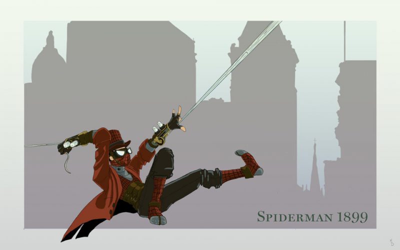 Our Favorite Comic Book Characters Get Reimagined Steampunk-Style